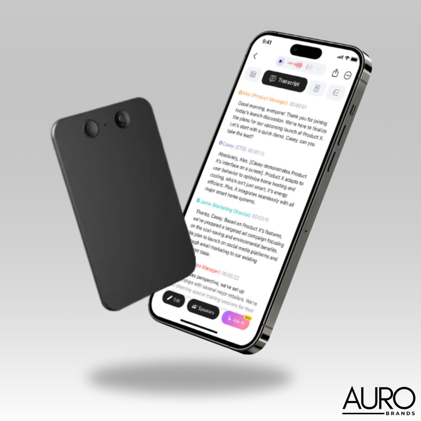 AuroNote™ - AI Note Taking Assistant